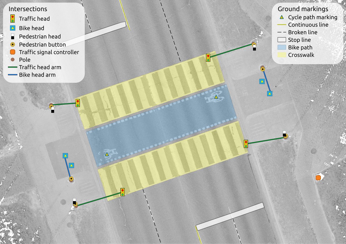 Discover our complete inventory of road intersections